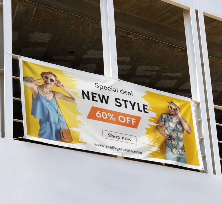 PVC Banner Printing | Custom Personalised Vinyl Banners