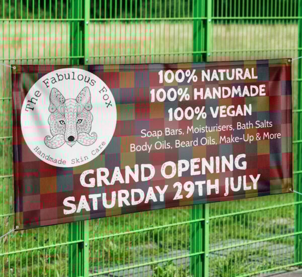 PVC Banner Printing | Custom Personalised Vinyl Banners