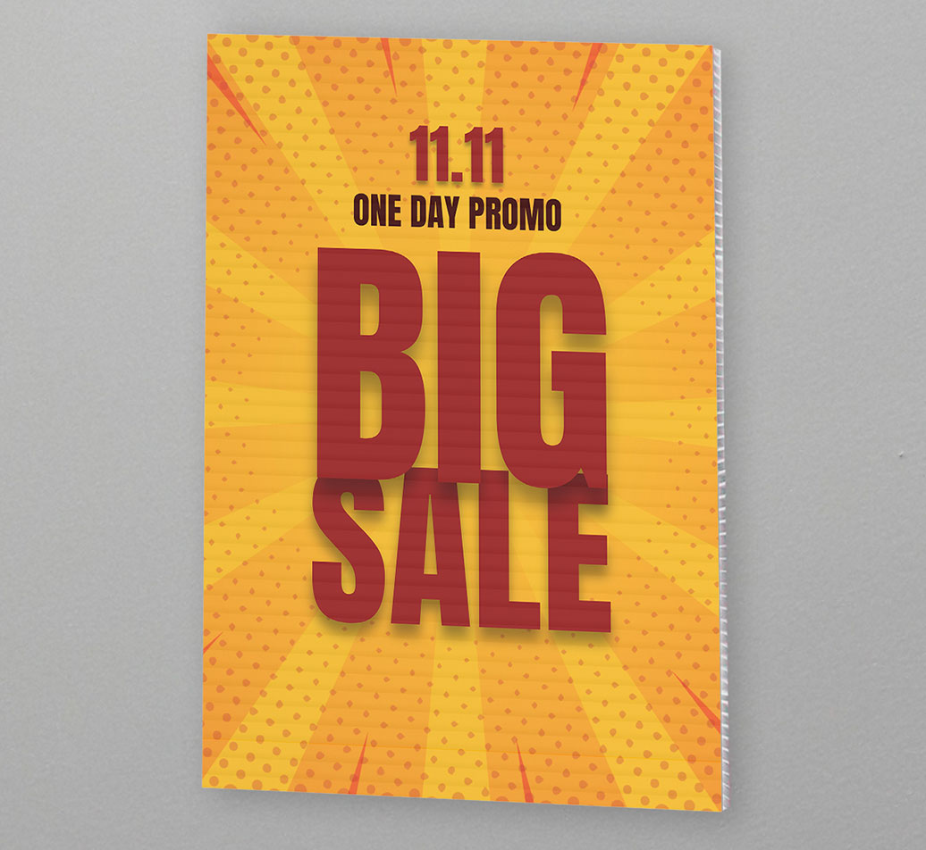 Correx Sign Board Printing