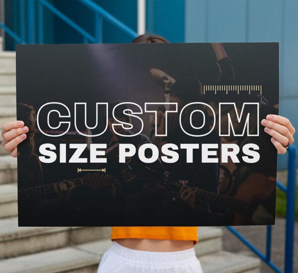 Custom Poster Printing in Bespoke Sizes