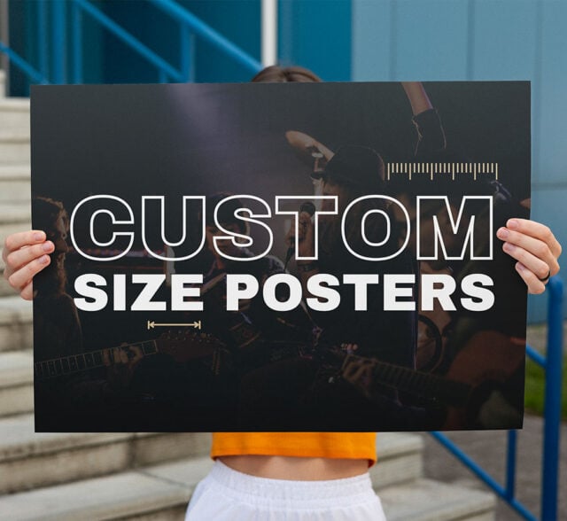 Custom Poster Printing in Bespoke Sizes