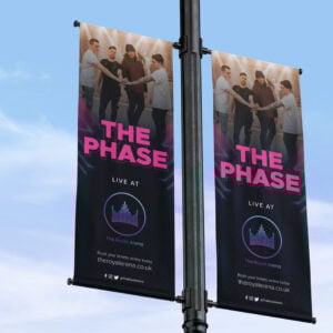 Double Sided PVC Banners Printed on 720gsm Blockout Vinyl