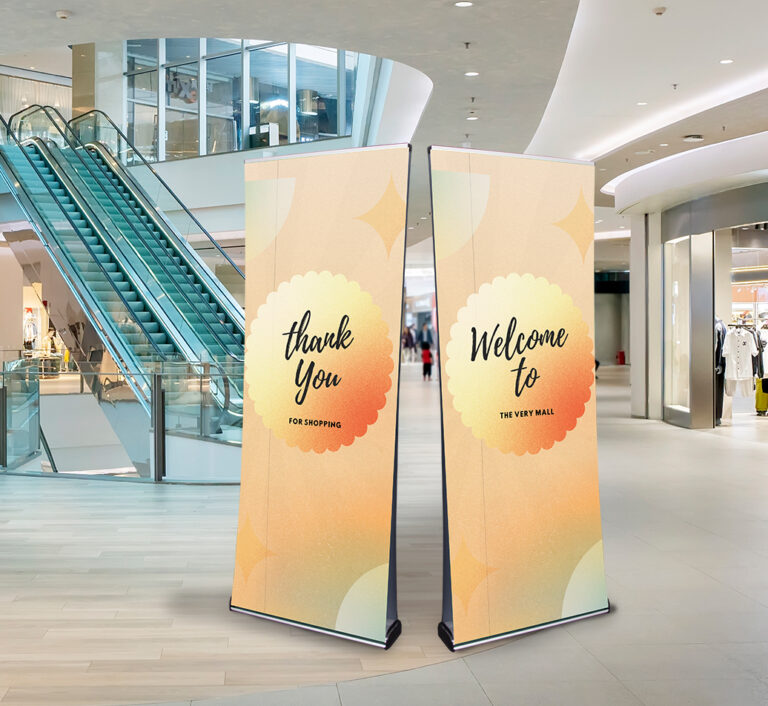 Double Sided Roller Banners