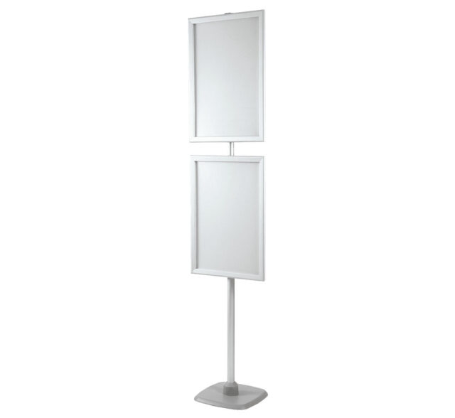 A2 Poster Frame Pole Stand | Freestanding A2 Poster Holders