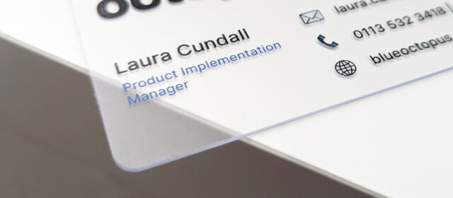 Frosted Business Cards