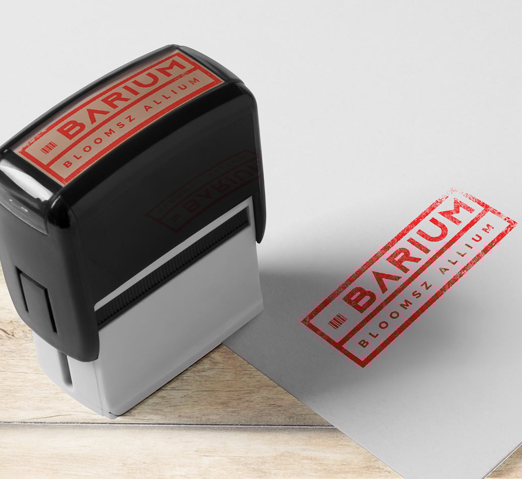 Self-Inking Stamps | Personalised Self-Inking Logo Stamps