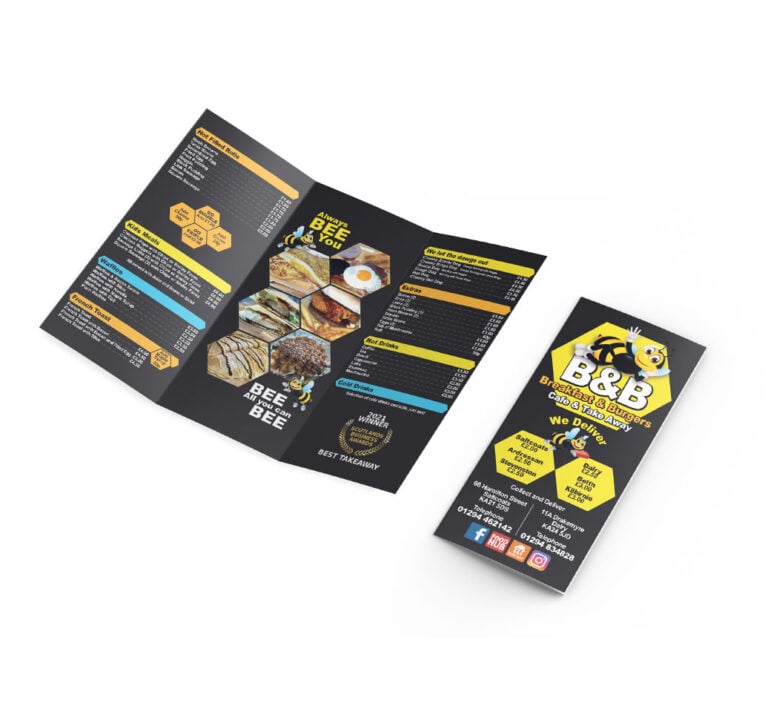 Tri-Fold Menu Printing - Cheap as Prints